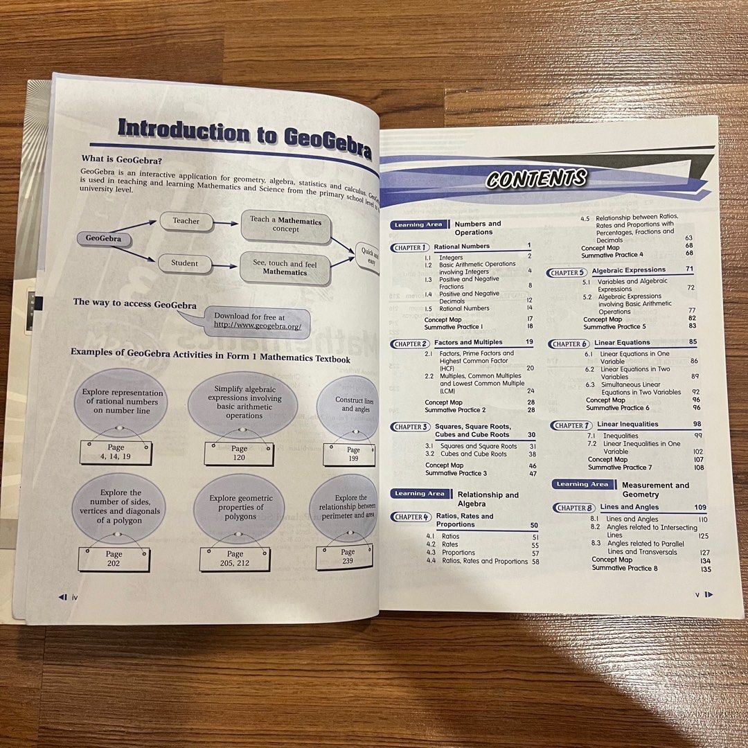 Focus Mathematics Pt3 Form 1 Textbook Workbook Hobbies And Toys Books And Magazines Textbooks