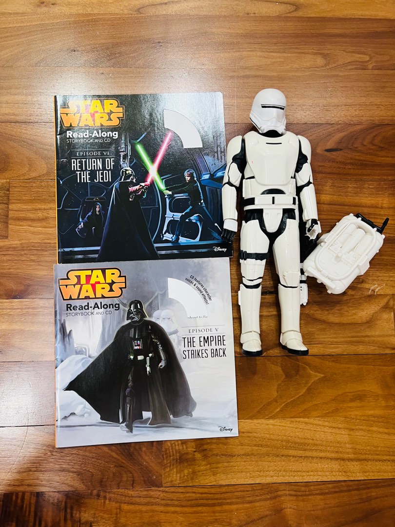 (Free Delivery + Free Storm Trooper Figurine + CD!) Star Wars Read ...