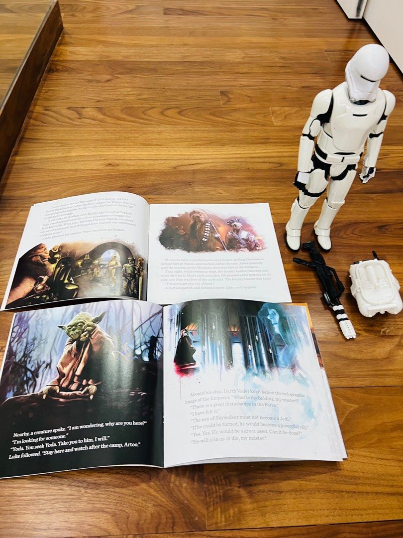 (Free Delivery + Free Storm Trooper Figurine + CD!) Star Wars Read ...