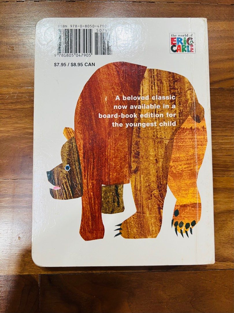 (Free Postage!) Eric Carle Brown Bear Brown Bear What Do You See ...