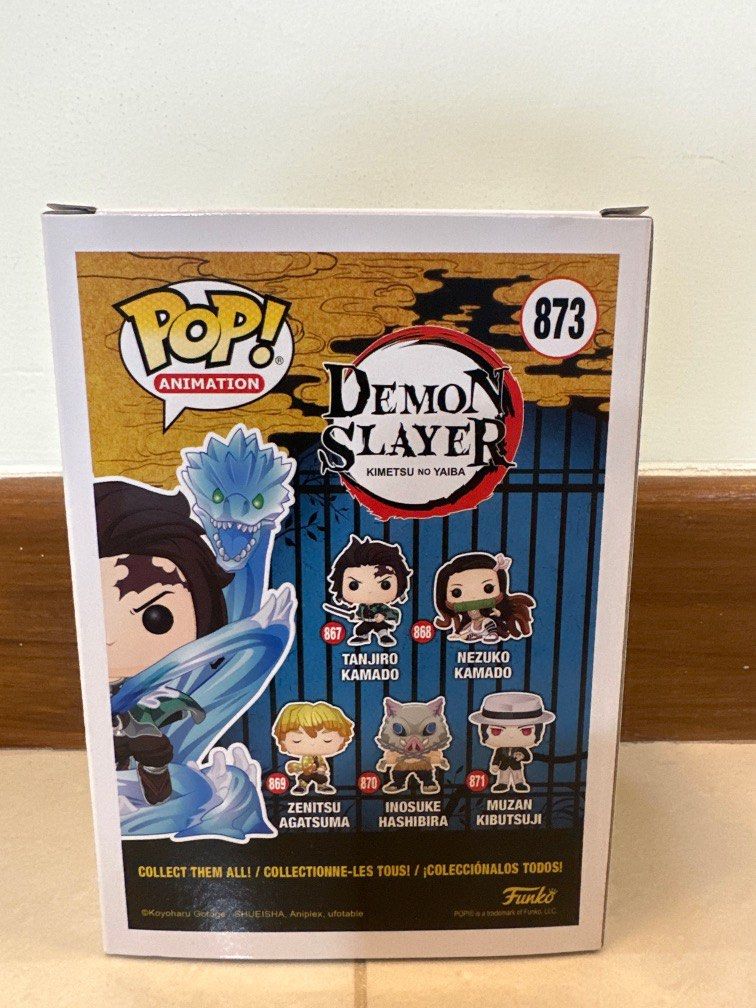 Funko Pop #873 - Demon Slayer - TANJIRO KAMADO, Hobbies & Toys, Toys ...