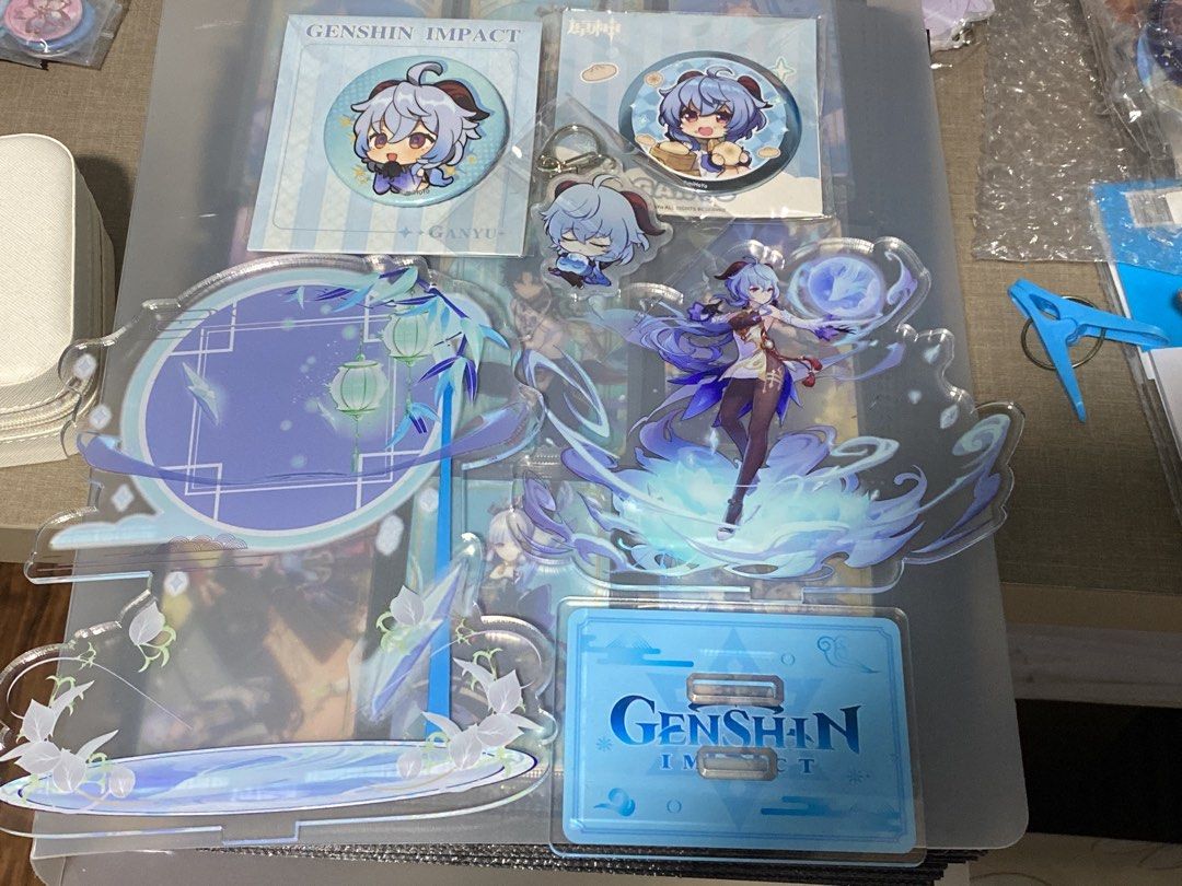 Genshin Impact Ganyu assorted merchs, Hobbies & Toys, Memorabilia & Collectibles, Fan ...