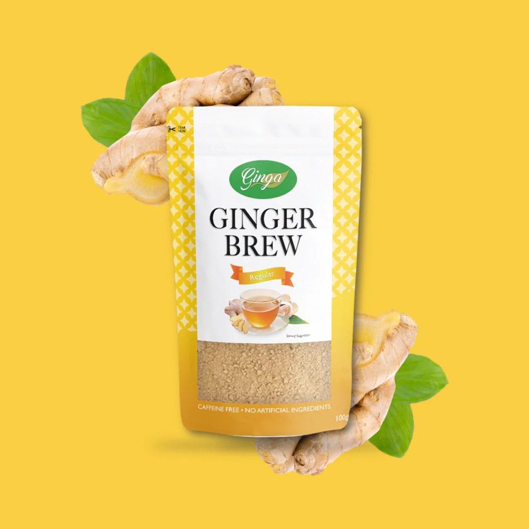 Ginger Brew Salabat 100g, Health & Nutrition, Health Supplements ...