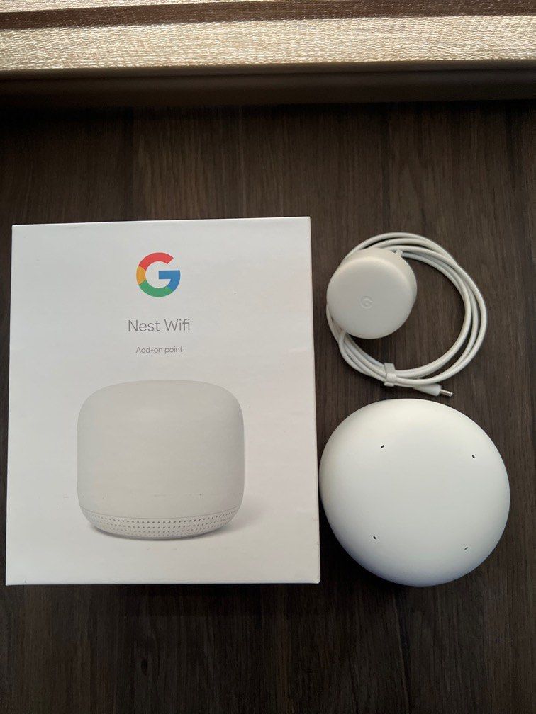 Google Nest Wifi Point, Computers & Tech, Parts & Accessories, Networking on Carousell