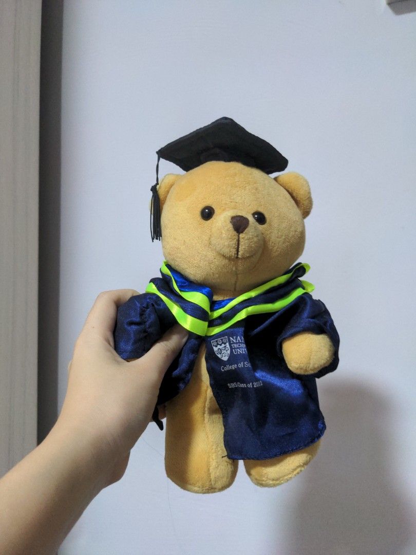Graduation bear NTU, Hobbies & Toys, Toys & Games on Carousell