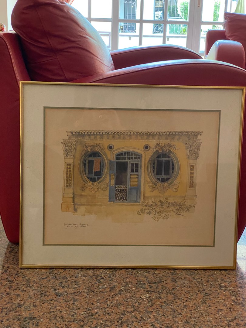 Graham Byfields print -Syed Alwi Road in Singapore, Furniture & Home ...