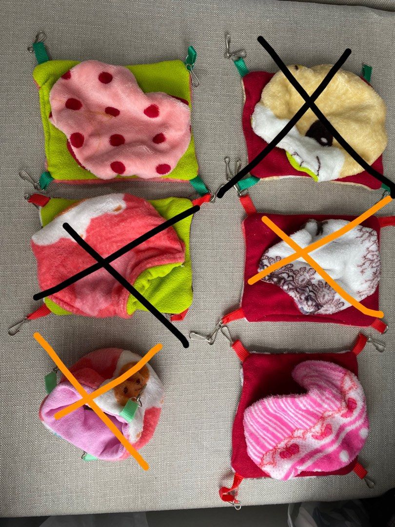 Hamster Hammock, Pet Supplies, Homes & Other Pet Accessories on Carousell