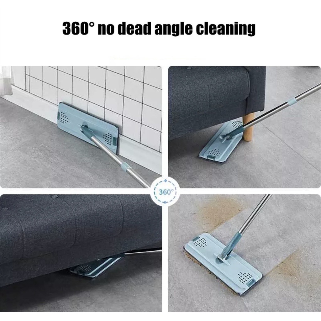 Hands-free Self Cleaning Magic Flat Mop and Bucket, Furniture & Home ...