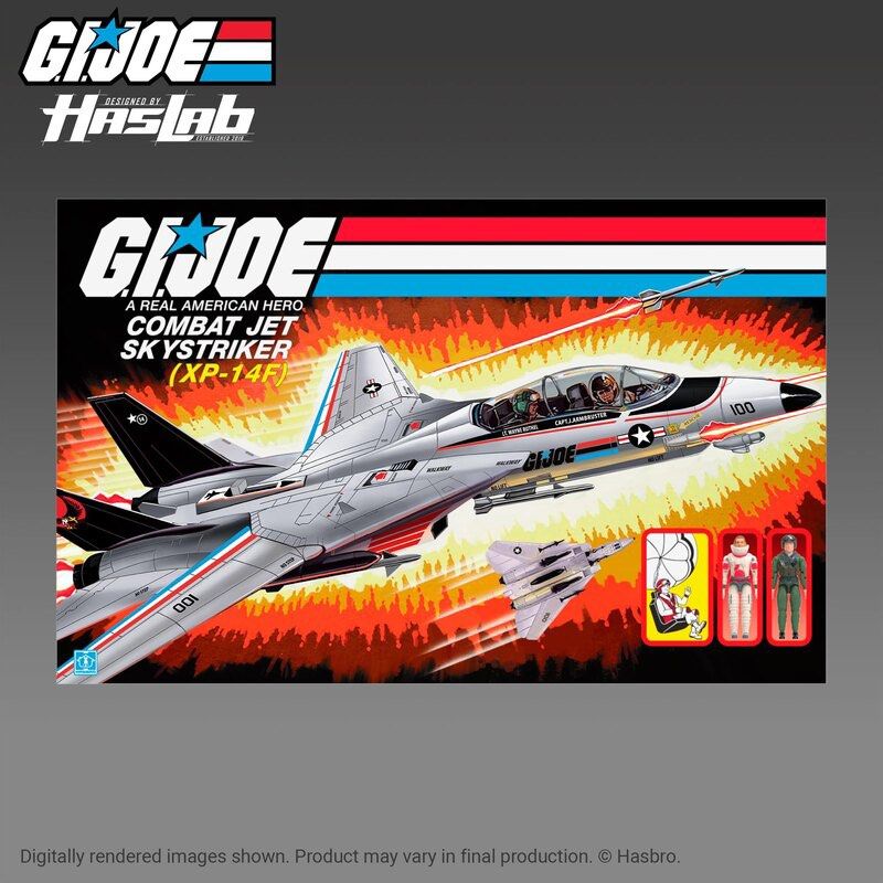 Haslab GI Joe Combat jet Skystriker, Hobbies & Toys, Toys & Games on ...