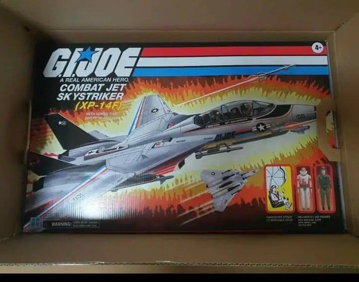 Haslab GI Joe Combat jet Skystriker, Hobbies & Toys, Toys & Games on ...