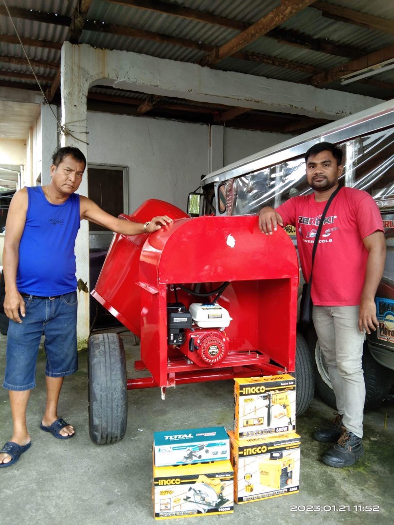 Heavy Duty One Bagger Cement Mixer, Commercial & Industrial ...