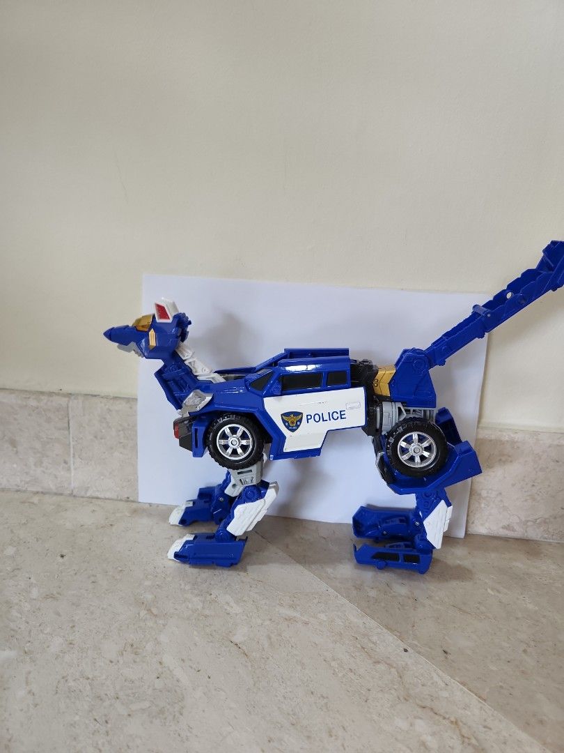 Hello Carbot Police True Transforming Car Robot Toy, Hobbies & Toys ...