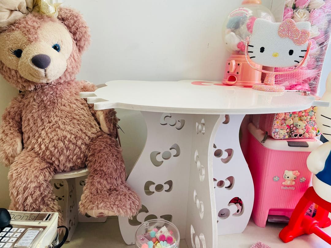 Hello kitty, Furniture & Home Living, Furniture, Tables & Sets on Carousell