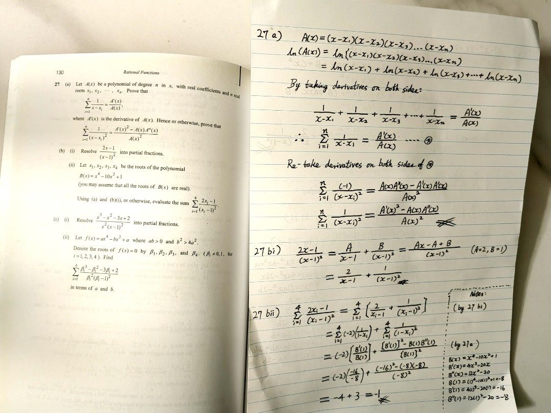 HKAL Pure Mathematics Polynomials and Equations Maths Math 純粹數學 純數 CS ...