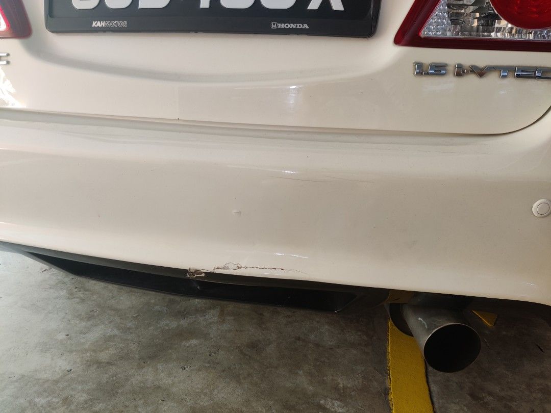 Honda Civic FD Type R Style Rear Bumper, Car Accessories, Accessories ...