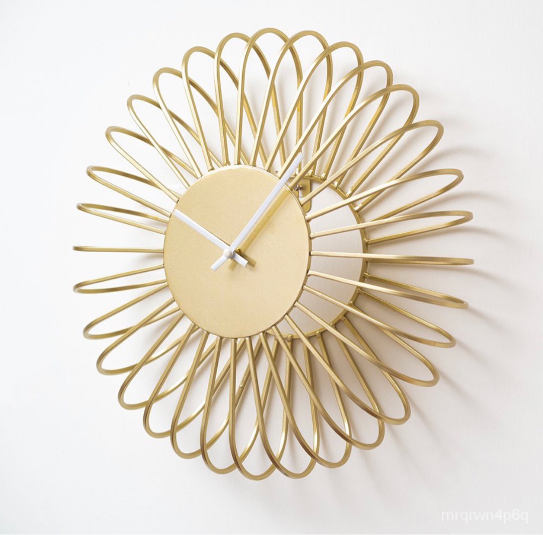 Hooga Gyda Wall Clock, Furniture & Home Living, Home Decor, Clocks on ...