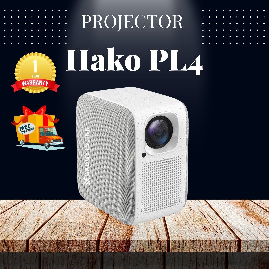[HOT] HAKO MINI | ANDROID| PROJECTOR | 400 ANSI | FHD | HD | 4K | 1080P ...