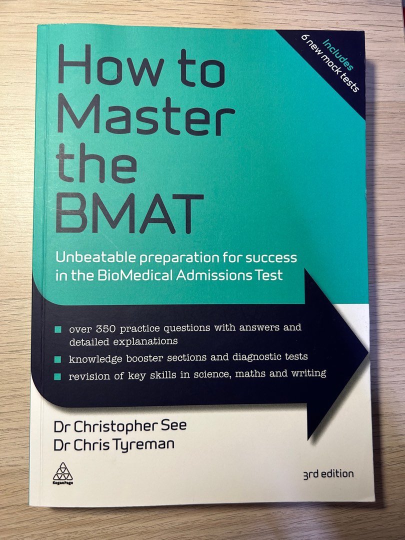 How to master the BMAT preparation book, Hobbies & Toys, Books ...