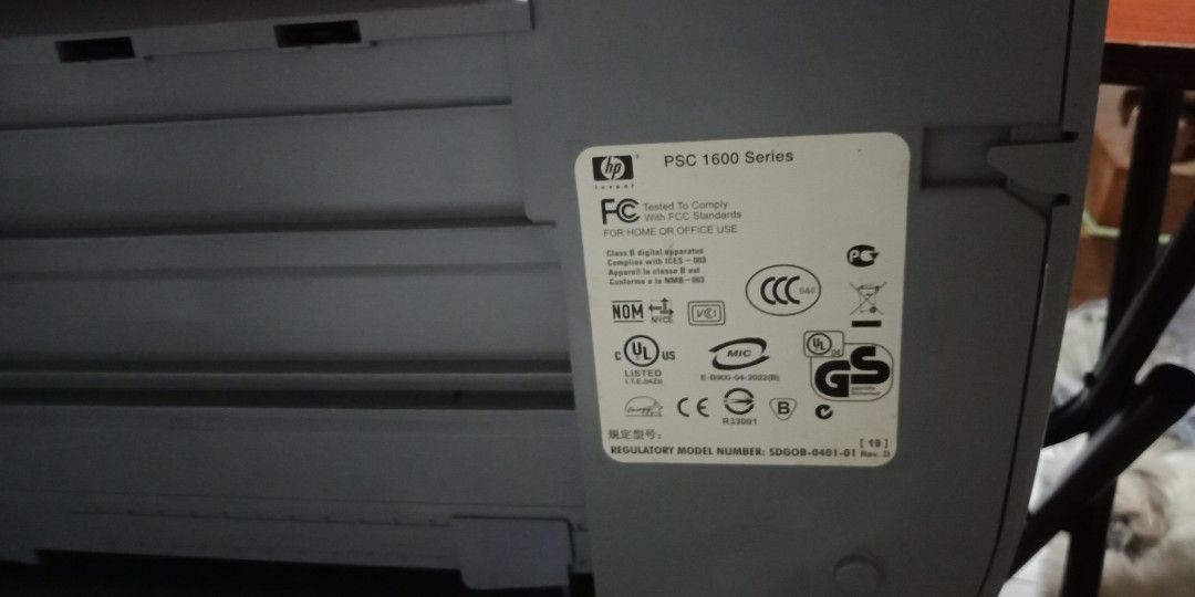HP PSC 1610 All in One Printer, Computers & Tech, Printers, Scanners ...