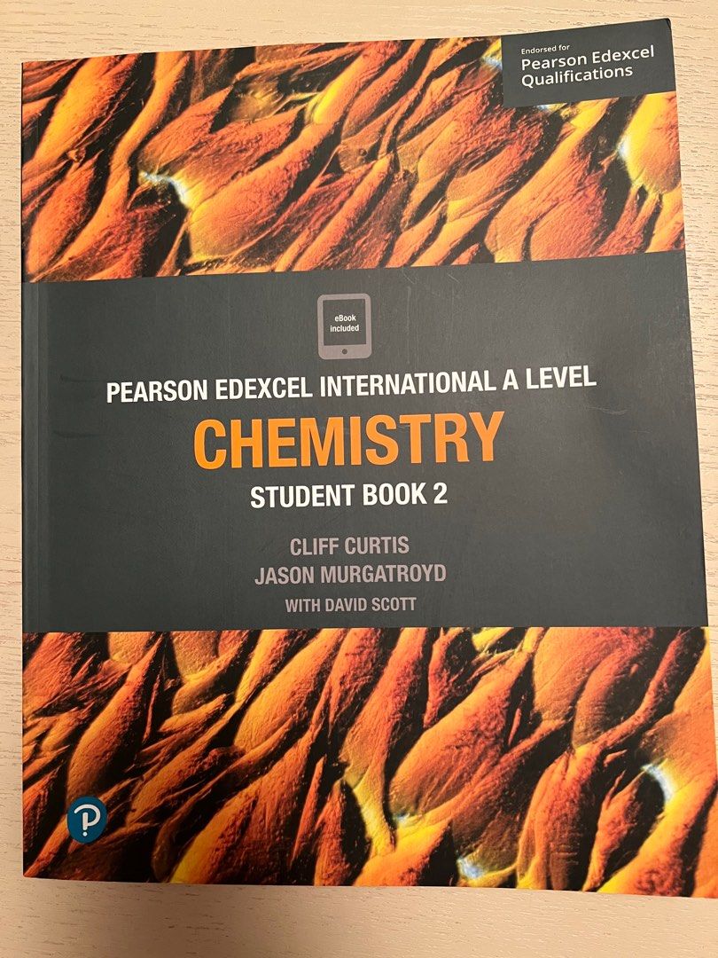 [IAL] Pearson Edexcel IAL Chemistry Book 2, 興趣及遊戲, 書本 & 文具, 教科書 - Carousell