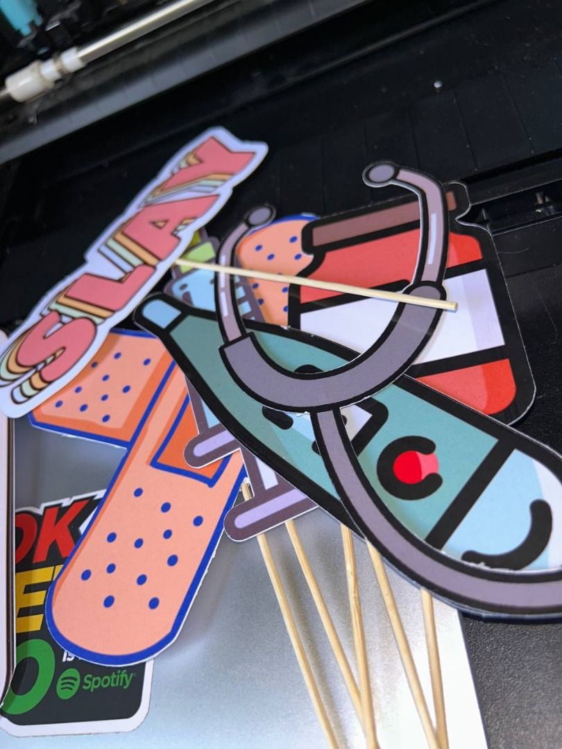 Customised Photobooth Props photobooth props doctor theme, Hobbies ...