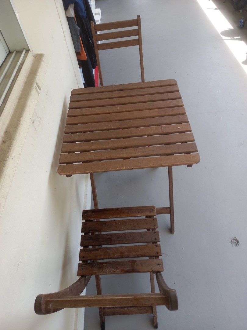 ikea outdoor table set, Furniture & Home Living, Furniture, Tables ...