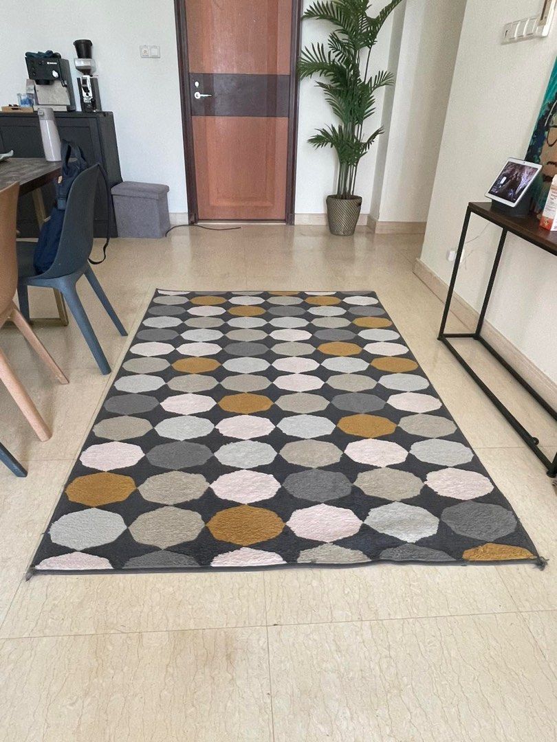 Ikea TORRILD Low Pile Rug, Furniture & Home Living, Home Decor, Carpets ...