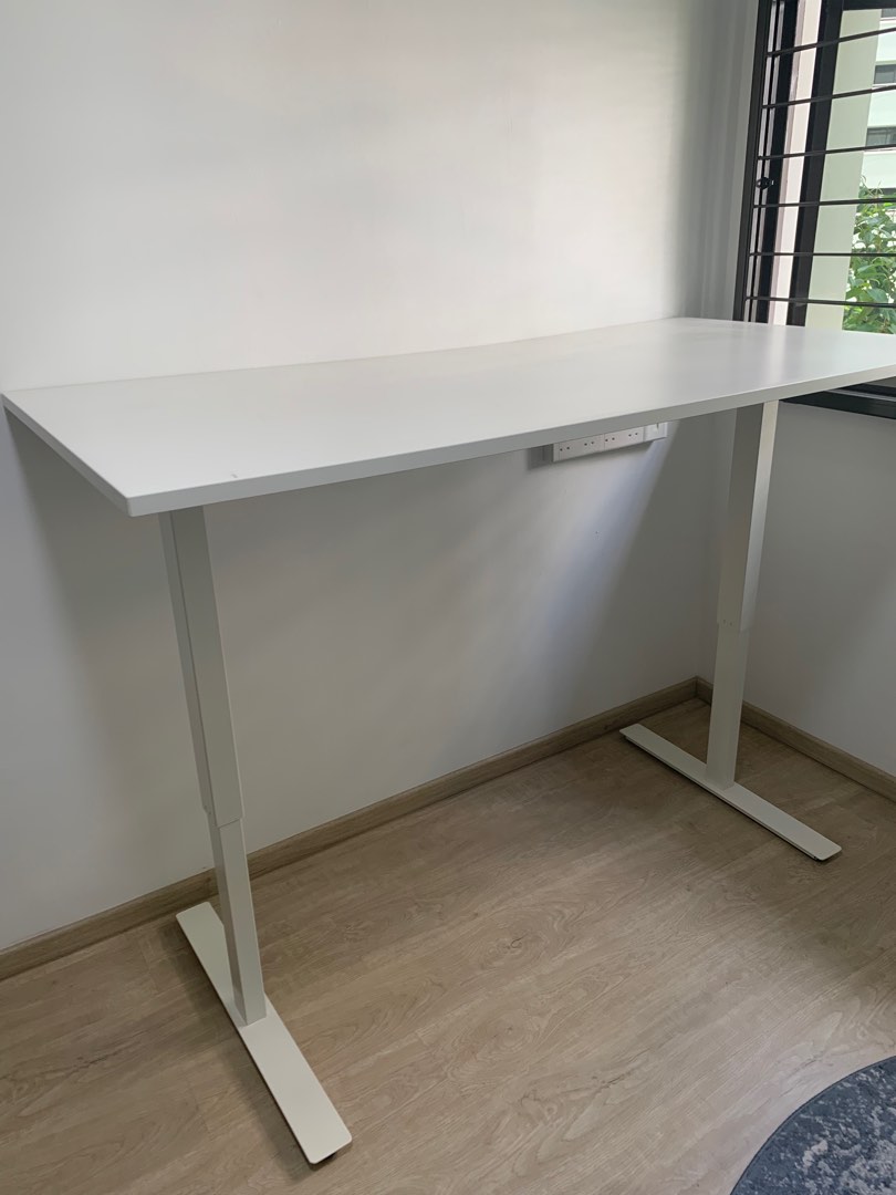 IKEA Trotten Standing Desk, Furniture & Home Living, Furniture, Tables ...