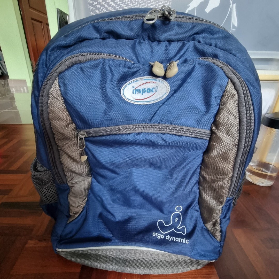 IMPACT Ergo Dynamic Spinal Protection Backpack, Men's Fashion, Bags ...