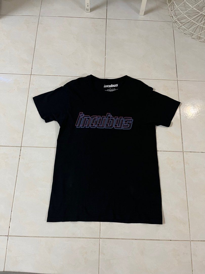 Incubus Trippy Neon Official Merchandise, Men's Fashion, Tops & Sets ...