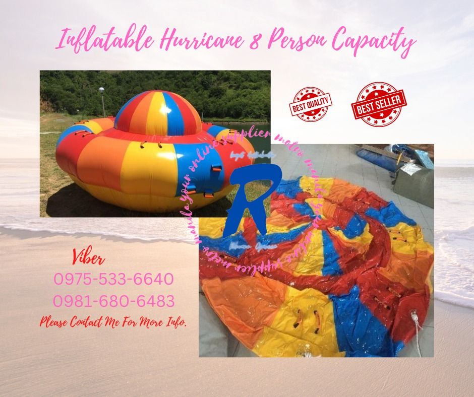 Inflatable Hurricane Extreme Pulling Hurricane Water Sport Equipment ...