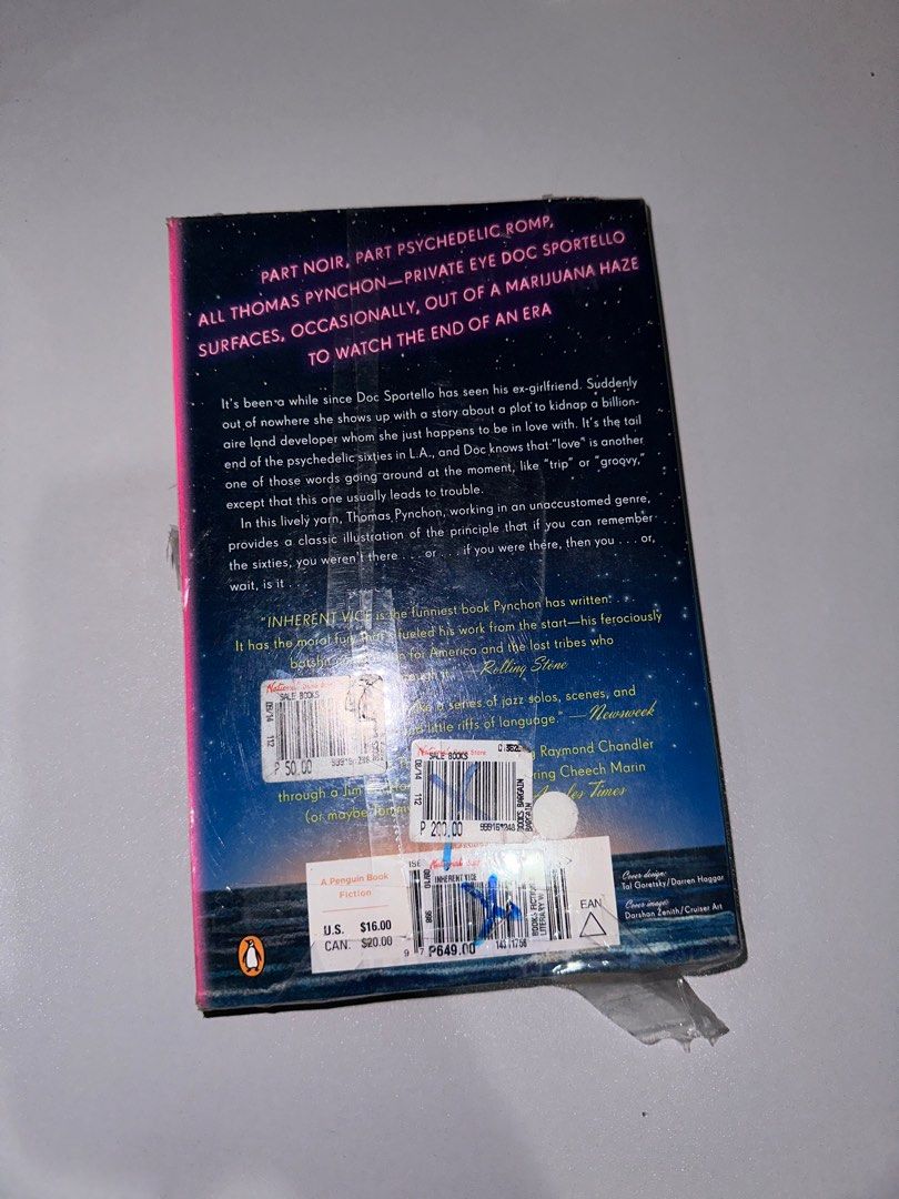 Inherent Vice, Hobbies & Toys, Books & Magazines, Fiction & Non-Fiction ...