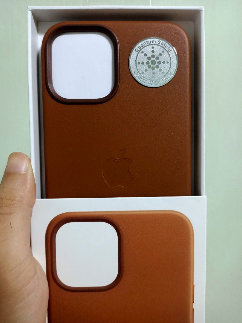 iPhone 12 Pro Max Leather Case with MagSafe - Saddle Brown, Mobile ...