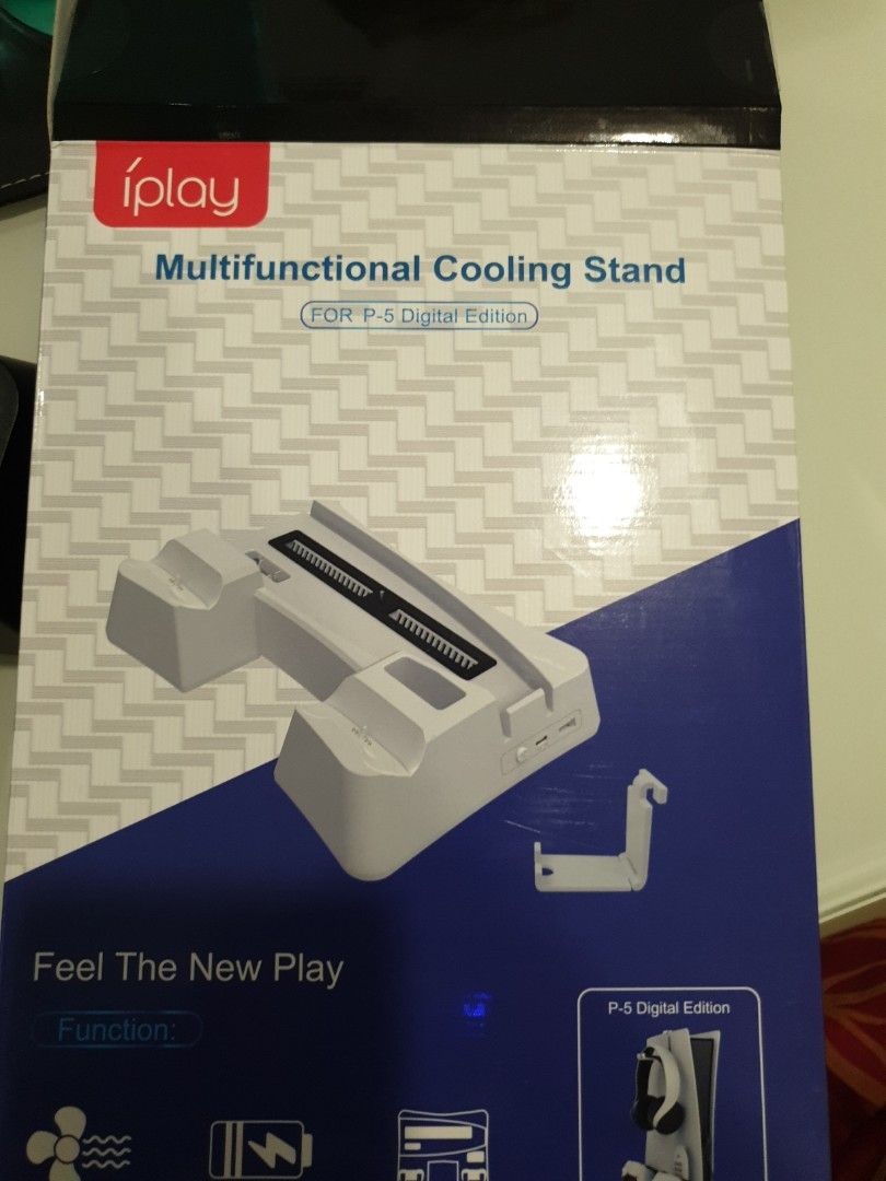 iPlay Multifunction Cooling Stand for PS5, Video Gaming, Gaming ...