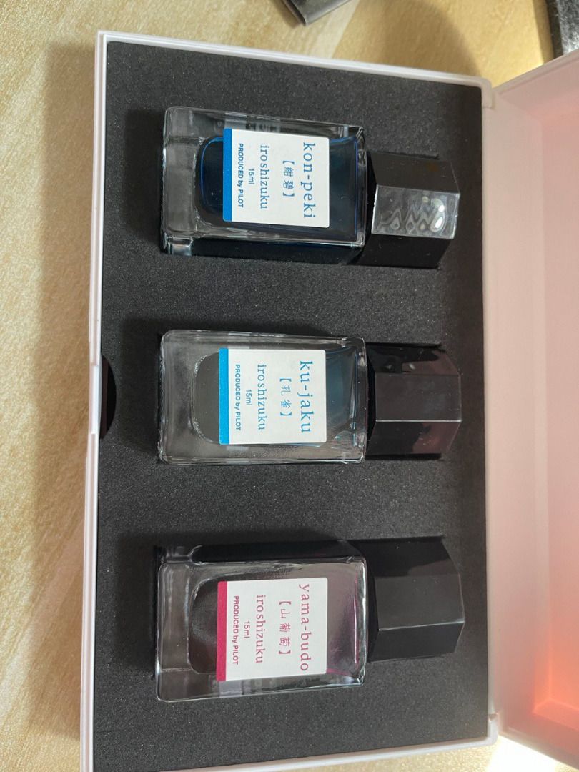 iroshizuku Pilot ink tricolor Fountain pen, Hobbies & Toys, Stationery ...