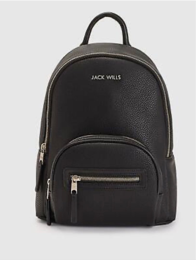 Jack Wills PU Backpack 24, 女裝, 手袋及銀包, 背囊 - Carousell