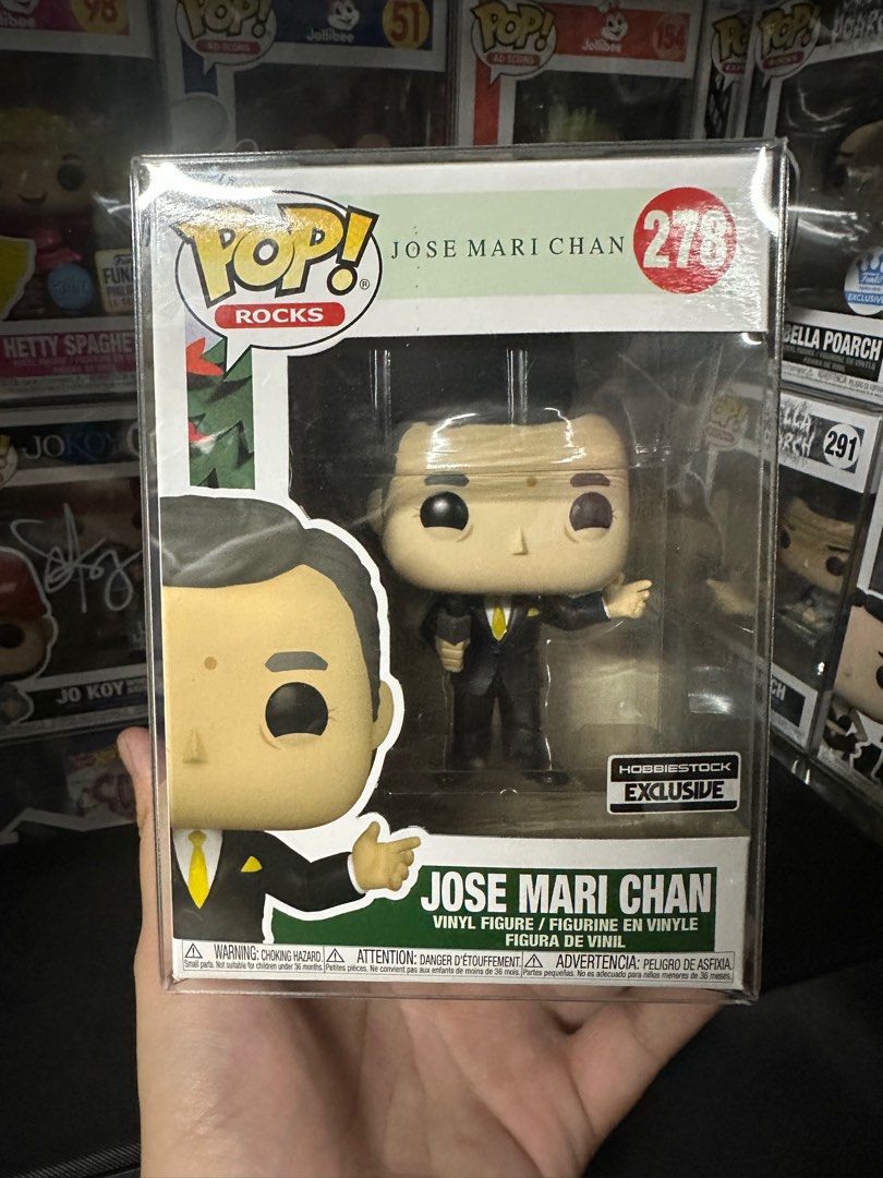 Jose Marie Chan Funko Pop, Hobbies & Toys, Toys & Games on Carousell