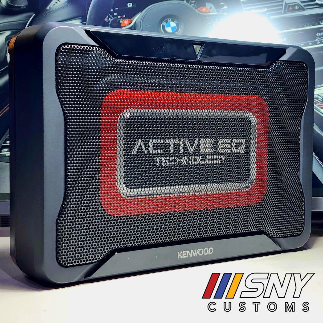 Kenwood underseat amplified loud ano clear subwoofer ksc PSw7eq, Car ...