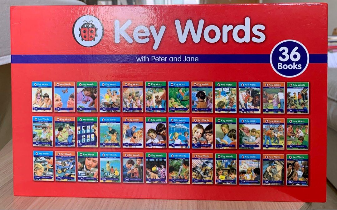Key Words book with Peter and Jane 36 children books collection ...