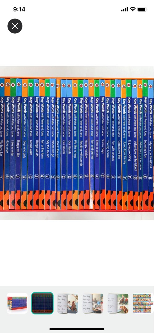 Key Words book with Peter and Jane 36 children books collection ...