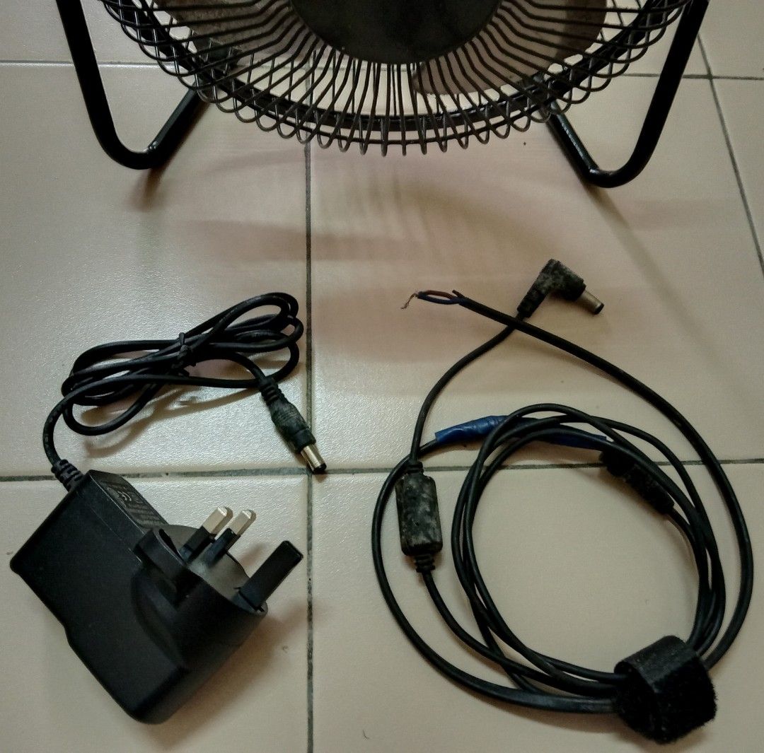 Kipas Kecil Logam 12VDC (Small Metal Fan) 8 Inci, Furniture & Home ...