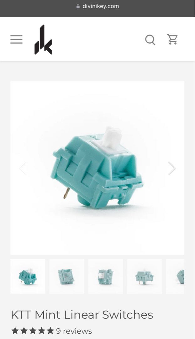 KTT mint keyboard switches, Computers & Tech, Parts & Accessories ...