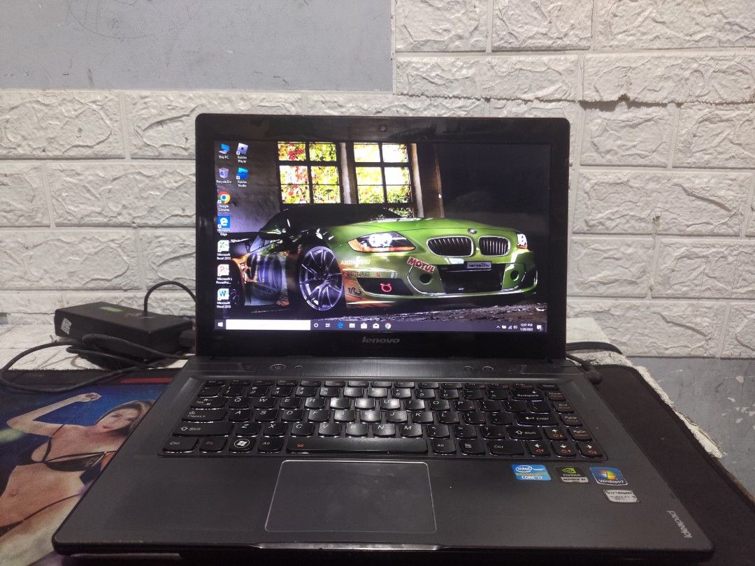 Laptop Lenovo y480 intel core i7-3610QM 3rd gen 8GB Ram 500GB HDD GT650M 2GB Video card ...