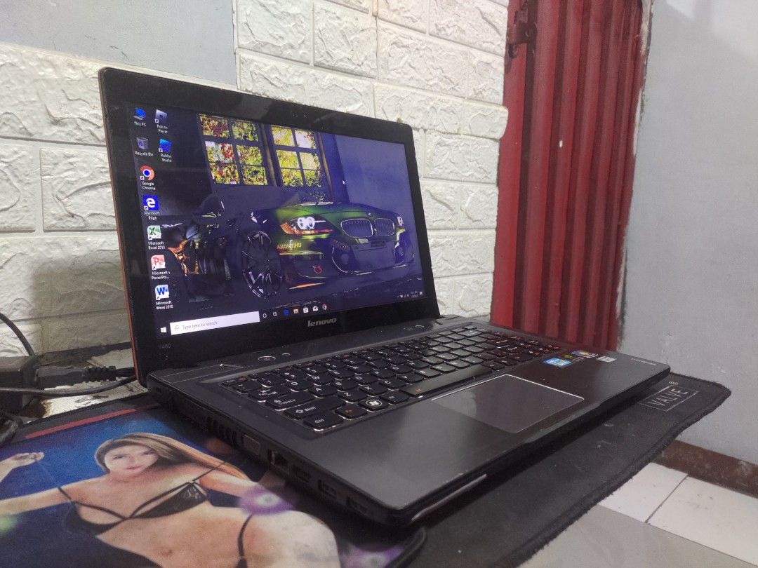 Laptop Lenovo y480 intel core i7-3610QM 3rd gen 8GB Ram 500GB HDD ...
