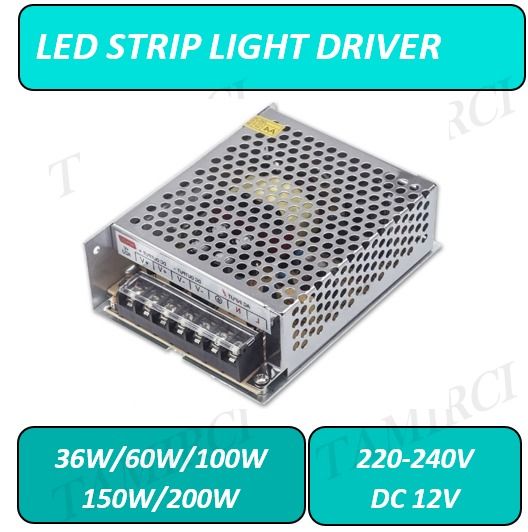 LED STRIP LIGHT DRIVER/TRANSFORMER_LED STRIP LIGHT ACCESSORIES ...