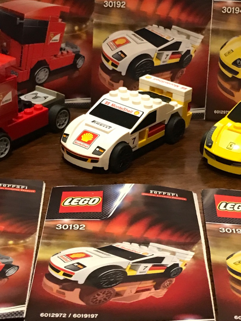 LEGO Shell Ferrari F40 30192, Hobbies & Toys, Toys & Games on Carousell