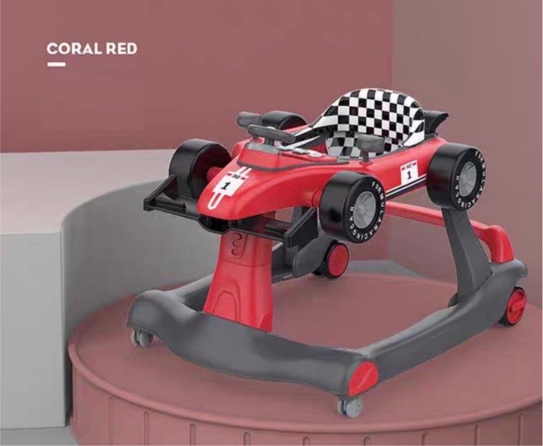 Like New race car walker, Babies & Kids, Infant Playtime on Carousell