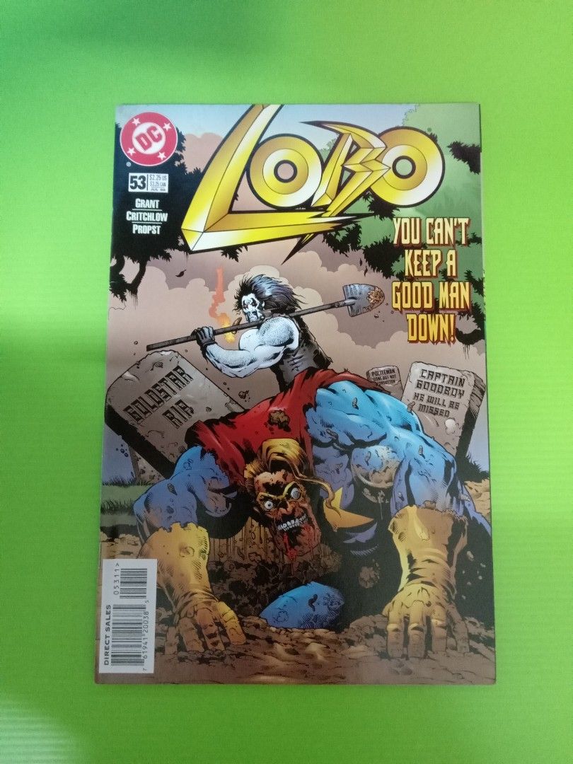 Lobo #53 ( Carl Critchlow- Cover Art ) DC Comics, Hobbies & Toys, Books ...