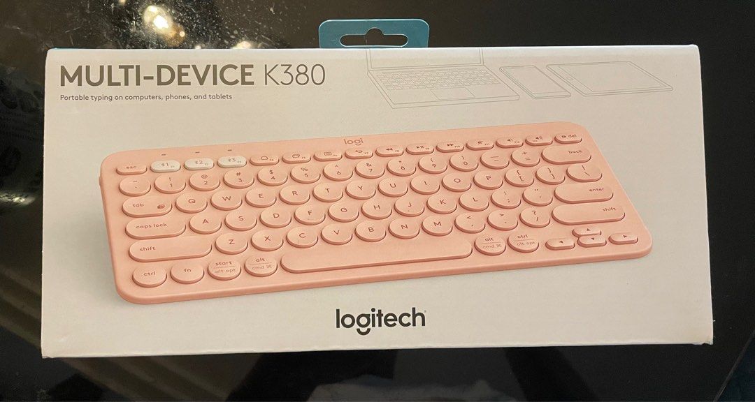 Logitech K380 Multi-Device Bluetooth Keyboard, Computers & Tech, Parts ...
