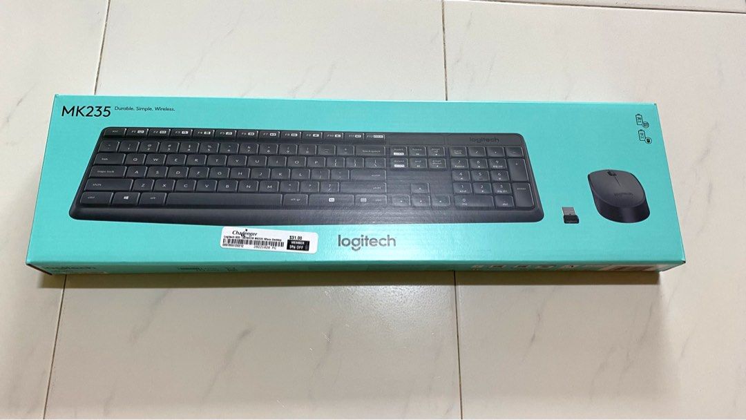 Logitech Mk235 Wireless Keyboard And Mouse Computers And Tech Parts And Accessories Computer